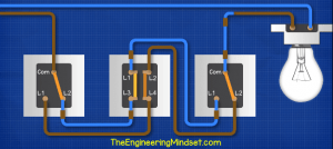 Intermediate Switch Lighting Circuits (EU/UK) - The Engineering Mindset