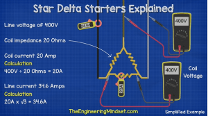Star Delta Starters Explained - The Engineering Mindset