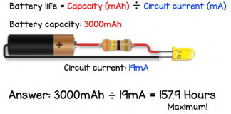 Battery Life Calculator - The Engineering Mindset
